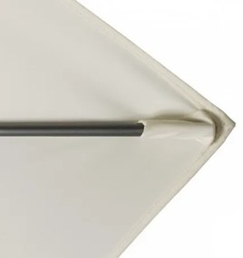 Naklápěcí slunečník s klikou Derby Basic Lift NEO 2,5 x 2 m - světle šedý