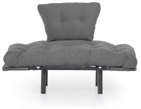 Atelier del Sofa Křeslo Nitta Single - Grey, Šedá