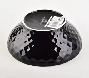 Porcelánová miska DIAMENT BLACK 17,5 x 7 cm černá
