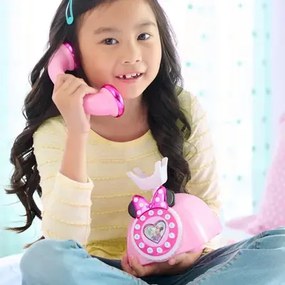 JUST PLAY Telefon Disney Junior Minnie Mouse Ring Me / Se zvuky a svět