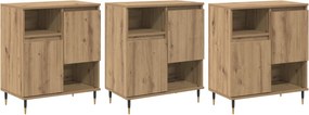 Konzole 3 ks Artisanový dub 3394543