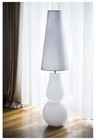 4concepts Designová stojací lampa MILANO WHITE