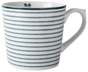 Porcelánový hrnek Candy Stripe blue XL 540ml, Laura Ashley UK
