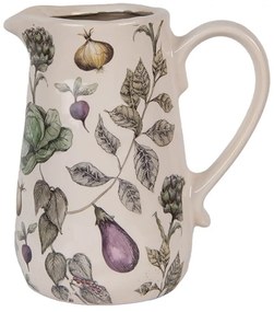 Keramický dekorační džbán The Kitchen Garden M - 16*12*18 cm