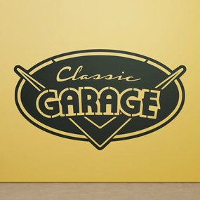 Živá Zeď Samolepka na zeď Classic garage