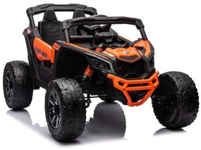 Elektrické autíčko Buggy Maverick Can-Am 4x200W 24V LCD MP4 oranžové lakované