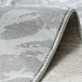 Dywany Łuszczów, Kusový koberec Bliss Z162BZ253 grey/cream, 80x150, šedá, kancelář