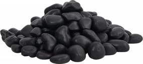vidaXL Leštěné oblázky 10 kg 2–5 cm [155329] Barva: Bílá