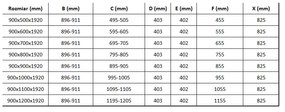 Mexen Lima skládací sprchový kout 90 x 80 cm, Průhledné, Černá + sprchová vanička Flat, Bílá - 856-090-080-70-00-4010B