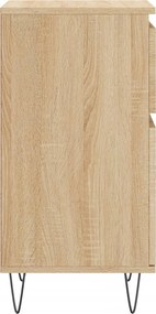 vidaXL Příborníky 2 ks 40 x 35 x 70 cm kompozitní dřevo [831155] Barva: Bílá