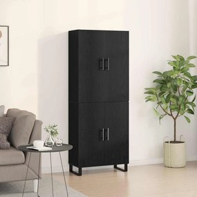 Vysoký bufet 2 ks Černý dub 69,5 x 34 x 180 cm 3333104