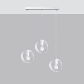 Sollux Lighting Závěsné svítidlo TITRAN 3 bílé