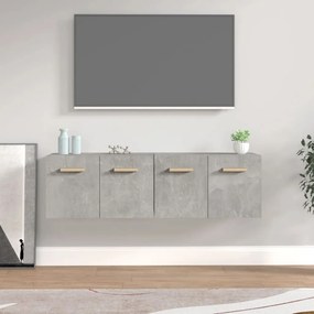 Nástěnné skříňky 2 ks betonově šedé 60x36,5x35 cm kompozit 3115631