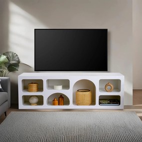 Kalune design Konzolový stolek LORIN bílý