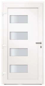 Vchodové dveře hliník a PVC antracitové 100 x 200 cm,  3056827