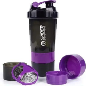 Flamenco Mystique Sportovní šejkr 500ML s Twist Off víkem a sítkem na proteinové nápoje BD55FIO