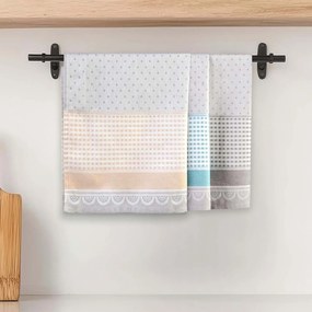 Darymex KUCHYŇSKÉ UTĚRKY ZEFIR SADA 3KS 50X70 CM VZOROVANÉ