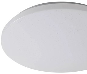 Lindby LED venkovní stropní svítidlo Astera, bílé, 3 000 K, Ø 33 cm