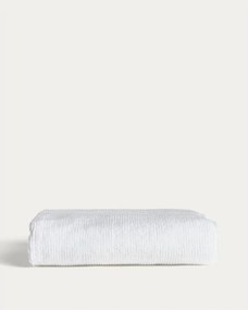 Bílá froté bavlněná osuška 70x140 cm Olvira – Kave Home