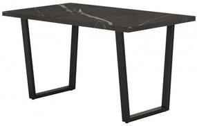 Jídelní stůl PABLO TR - mramor černý 160 × 90