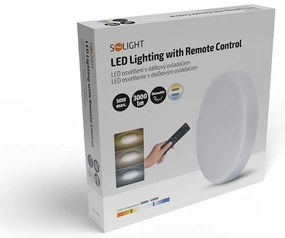 Solight LED osvětlení LECCE s dálkový ovladačem, 50W, 3000lm, 40cm