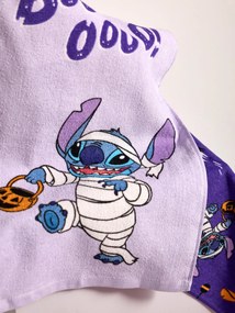 Sinsay - Sada bavlněných ručníků na ruce s halloweenským motivem 2 pack Stitch - fialová