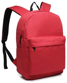 Konofactory Červený lehký batoh do školy "Basic" 7L