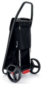 Nákupní taška na kolečkách 53 l Com Tweed Polar Black Tube – Rolser
