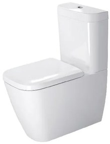 Duravit Happy D.2 - WC kombi mísa, Vario odpad, s HygieneGlaze, bílá 2134092000