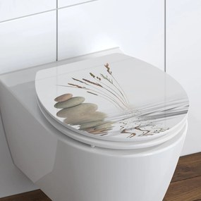 Eisl Sanitär WC prkénko MDF Soft Close Balance High Gloss 80522