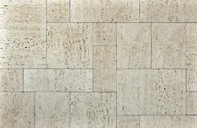 Obklad Vaspo Travertin béžová 35x23,4; 35x11,6; 23,4x23,4 cm reliéfní V55006