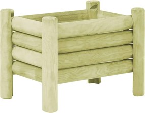 vidaXL Vyvýšený záhon impregnované borové dřevo 60 x 40 x 42 cm [45176]