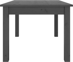 vidaXL Konferenční stolek 80 x 50 x 40 cm masivní borové dřevo [814281] Barva: Šedá