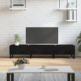 vidaXL TV skříňka 150 x 36 x 30 cm kompozitní dřevo [829178] Barva: Černá