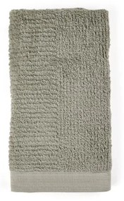 Zelenošedý bavlněný ručník 100x50 cm Classic - Zone