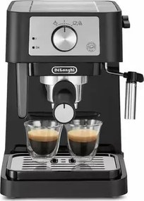 DeLonghi EC260.BK Stilosa černá / Pákový kávovar / 1100W / 1.0 l / 15