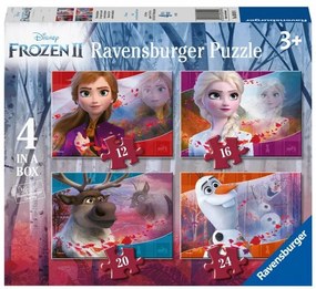 Puzzle ravensburgser 030194 disney ledové království 2 4 v 1