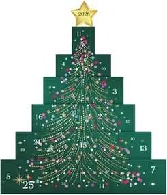 Yankee Candle Adventní sběratelská sada 2026 / Dárková sada / 4x svíčk