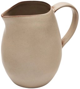 Hnědý keramický džbán na mléko Kave Home Banyoles 2,5 l