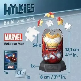 Ravensburger Hylkies: Marvel: Iron Man / 3D Puzzle / od 6 let