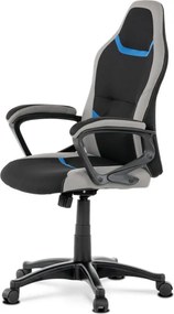 Dětská otočná židle černá KA-L611 BLUE