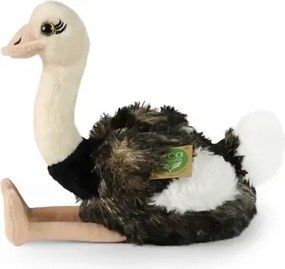 RAPPA Plyšový pštros 33 cm / ECO-FRIENDLY / od 0 měsíců