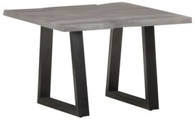 Konferenční stolek s živou hranou 60x60x40 cm masivní akácie 321045