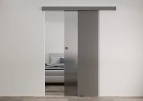 Interiérové dveře Naturel Glasa posuvné 70 dark Grey čiré GLASA1G70PO