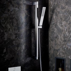 Hansgrohe Pulsify E, Tyčová ruční sprcha 100 1jet EcoSmart+, chrom, HAN-24321000