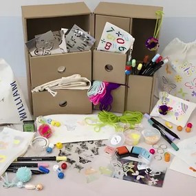Creativ Company Maxi Box Dekorování textilu / Kreativní sada / textiln