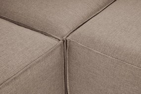 Atelier del Sofa Rohová sedací souprava Fora - Brown, Hnědá