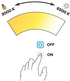 Nimco LED zrcadlo 600x800 s dotykovým senzorem - ZP 23002V