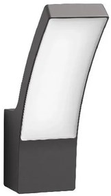 Philips myGarden - Nástěnné venkovní LED svítidlo 24x8 cm, 2700 K, 12 W, antracit 929003188201