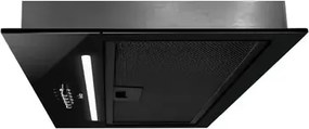 Amica OMP6255BG černá / Digestoř / vestavná / 389 m3/h / 3 rychlosti /